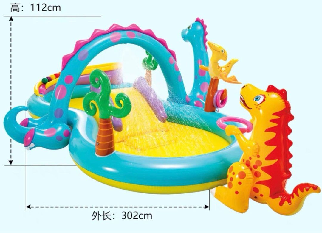 Intex Inflatable Pool / Water Slide / Pit Ball / Play Centre, Hobbies ...