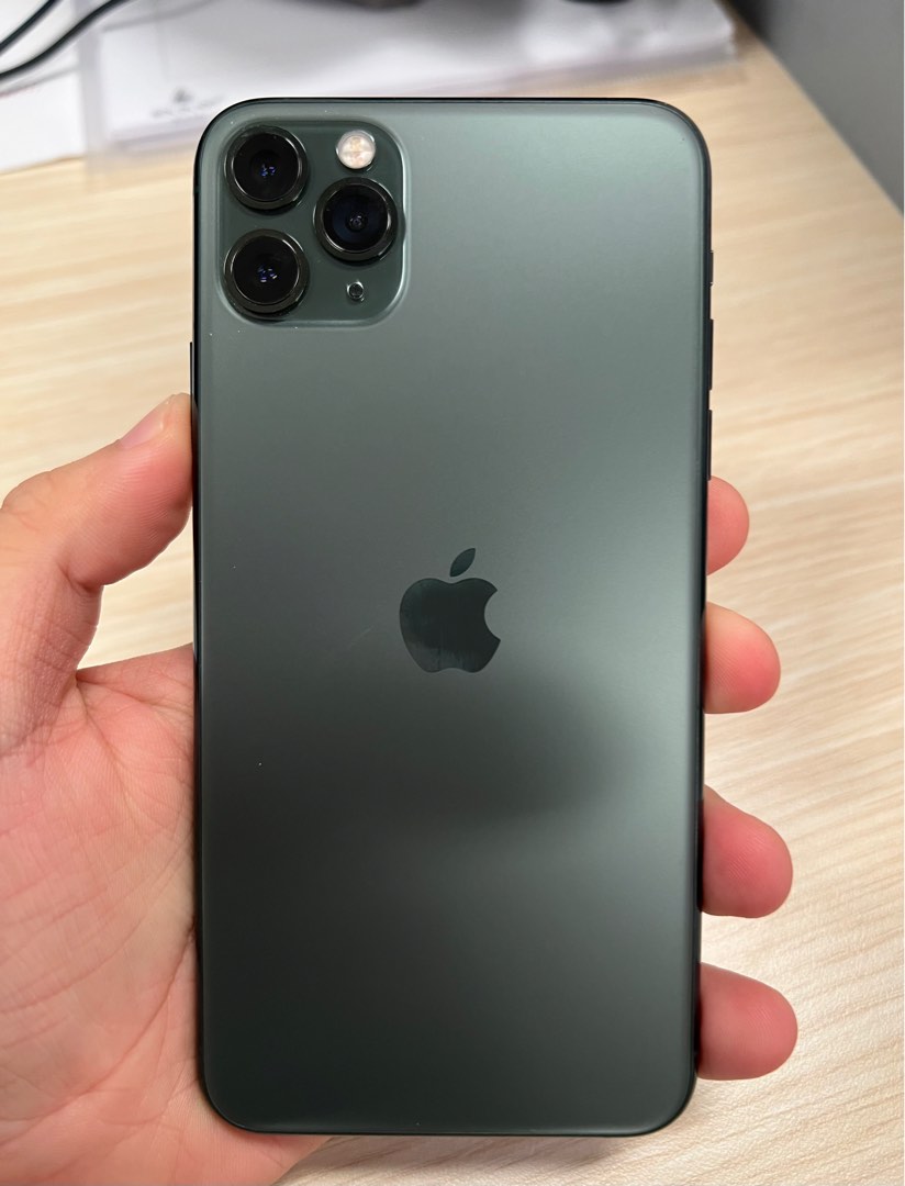 iPhone 11 Pro Max Midnight Green 256GB, Mobile Phones & Gadgets, Mobile ...