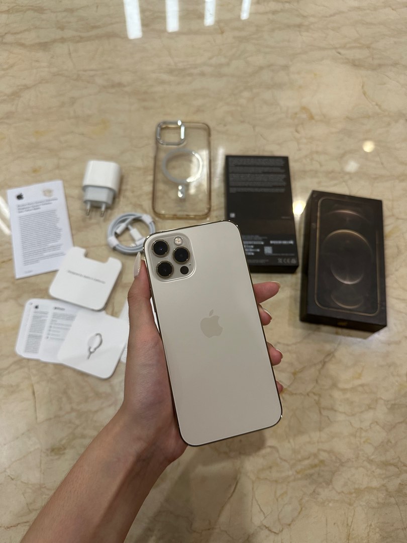 Iphone 12 Pro 128 Gb IBOX Mulus No Minus, Telepon Seluler & Tablet ...