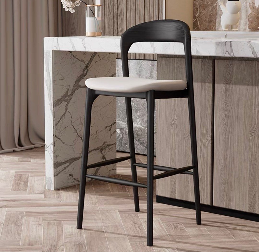 JANDER Modern Bar Stool, Furniture & Home Living, Furniture, Chairs on ...