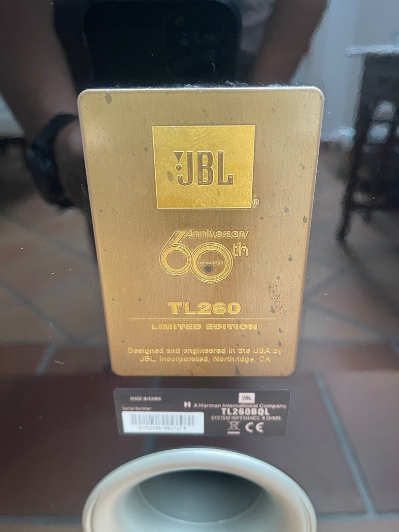 JBL 60th anniversary tl260 limited edition, Audio, Soundbars, Speakers ...