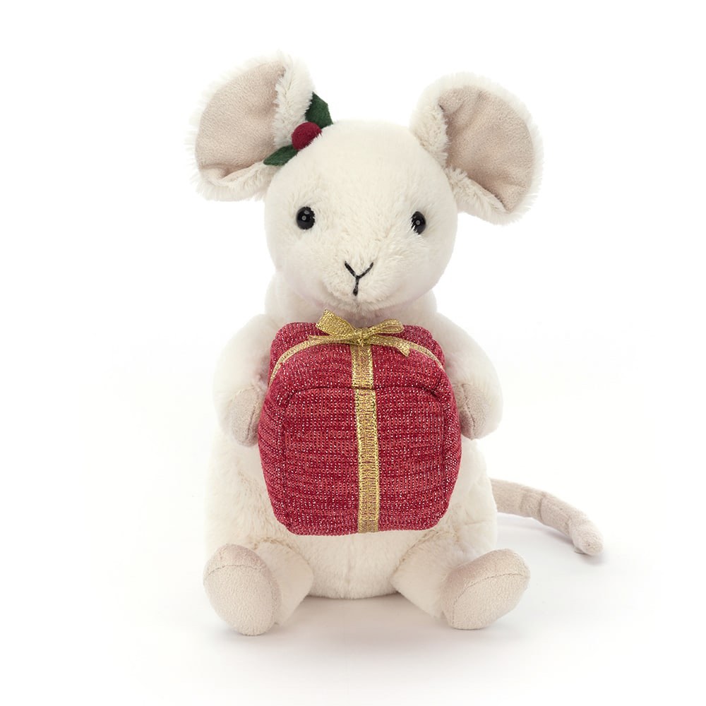 Jellycat Merry Mouse Present, Hobbies & Toys, Toys & Games on Carousell