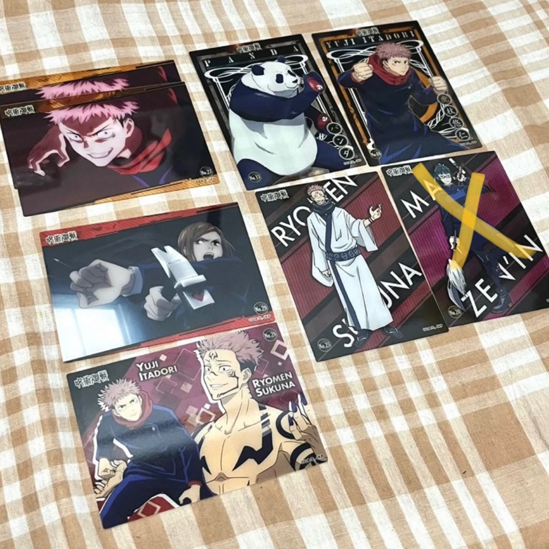 JJK wafer card / jujutsu kaisen photocard, Hobbies & Toys, Collectibles ...