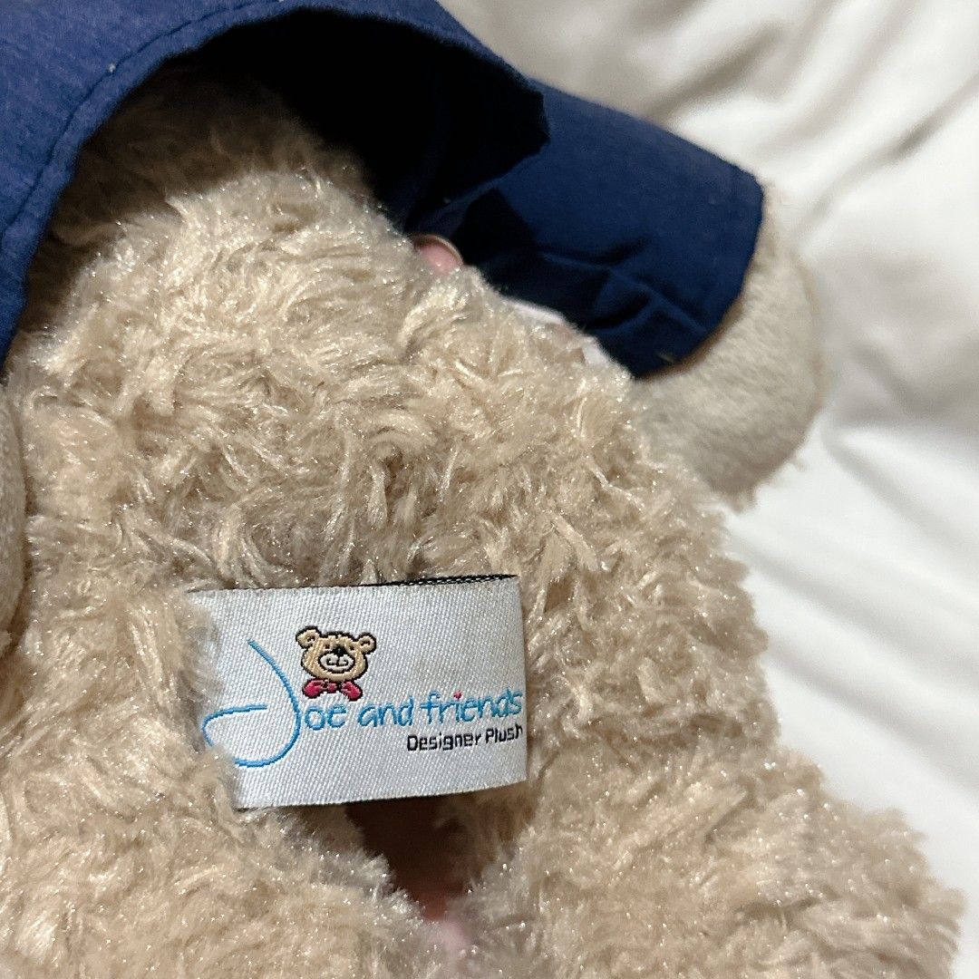 JOE AND FRIENDS DESIGNER PLUSH TOY TEDDY BEAR, Hobbies & Toys, Toys ...
