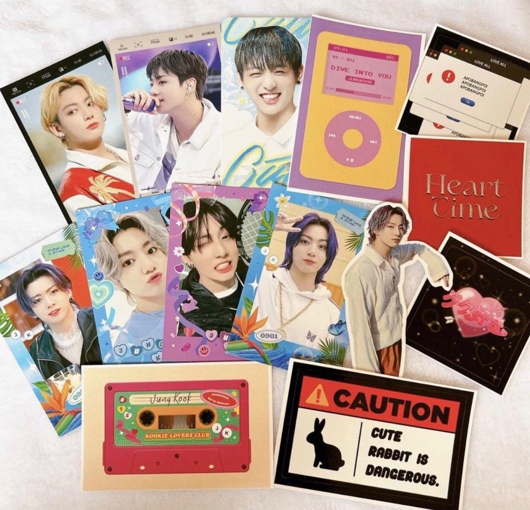JUNGKOOK JAPAN BTS SENIL CAFE BENEFITS SET, Hobbies & Toys, Memorabilia ...