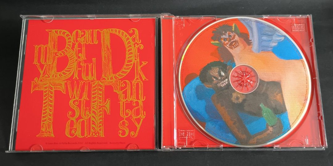 Kanye West My Beautiful Dark Twisted Fantasy Cd Eu 2010 Hobbies