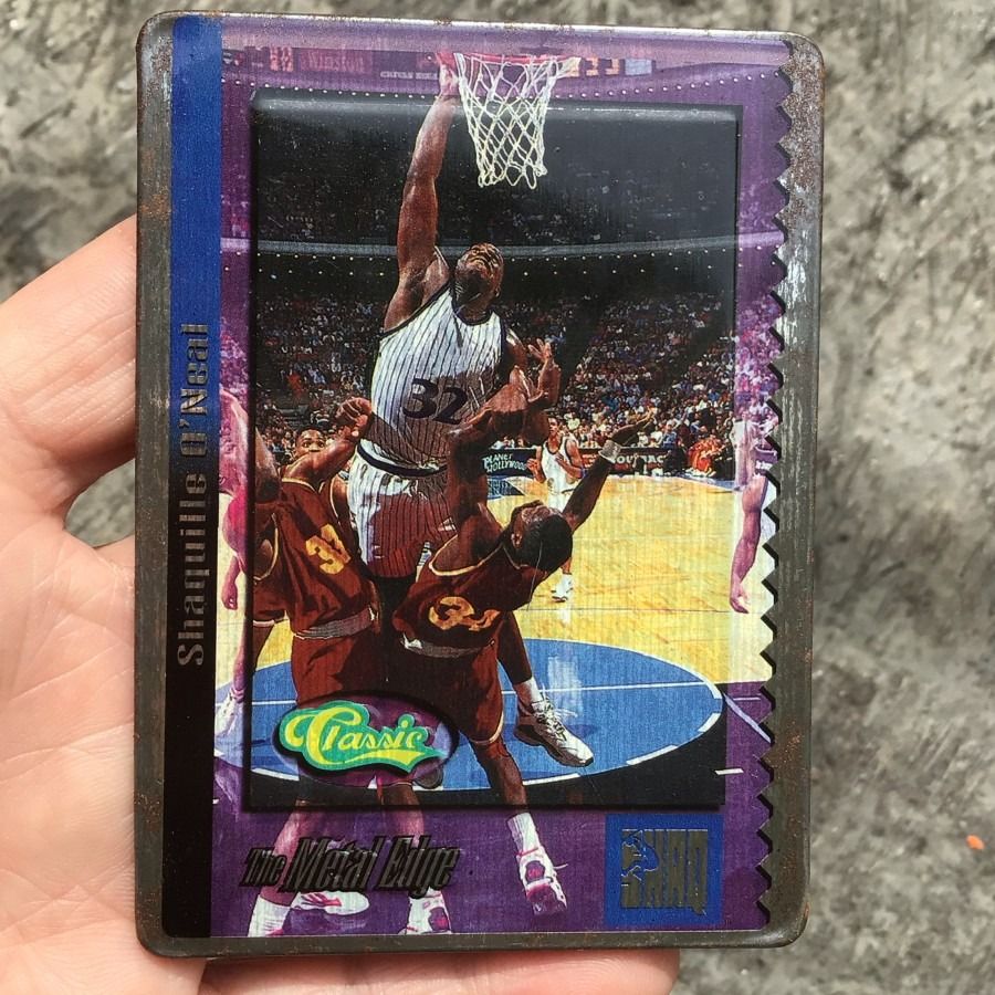 KARTU SHAQUILLE ONEAL 1994 CLASSIC THE METAL EDGE CARD SHAQ 14, Toys ...