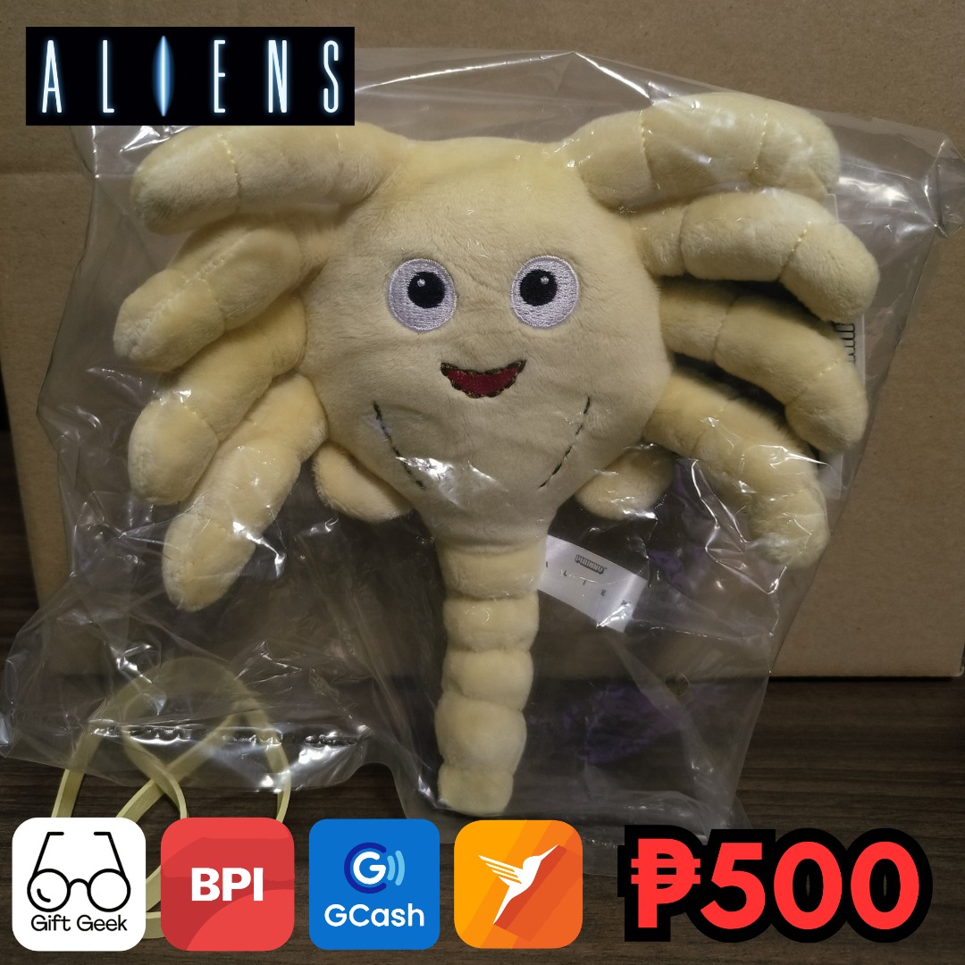 Kidrobot Alien Facehugger Plush Loot Crate Exclusive, Hobbies & Toys ...