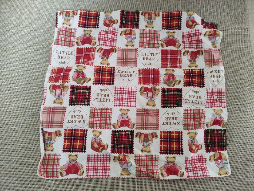 Kids Teddy Bear Handkerchief, Hobbies & Toys, Toys & Games on Carousell
