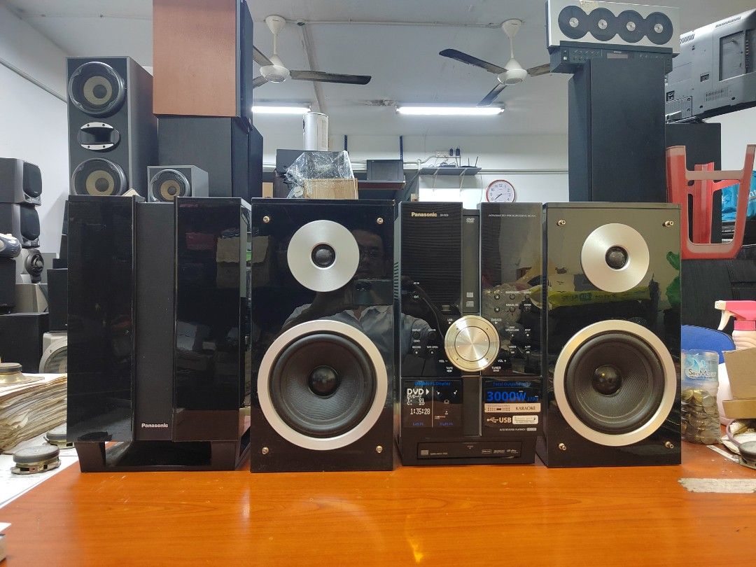 Ku Panasonic mini hifi berfungsi sempurna, Audio, Soundbars, Speakers ...