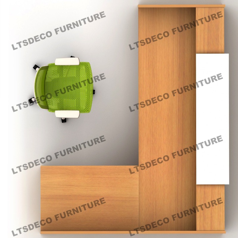 L SHAPE COUNTER TABLE | RECEPTION TABLE | OFFICE PARTITION, Furniture ...