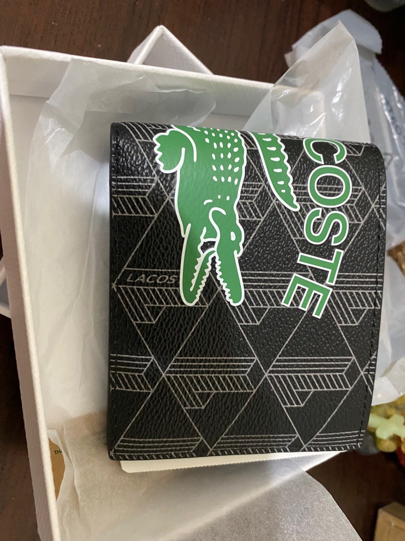 Lacoste Wallet for Men, Women's Fashion, Bags & Wallets, Wallets & Card ...