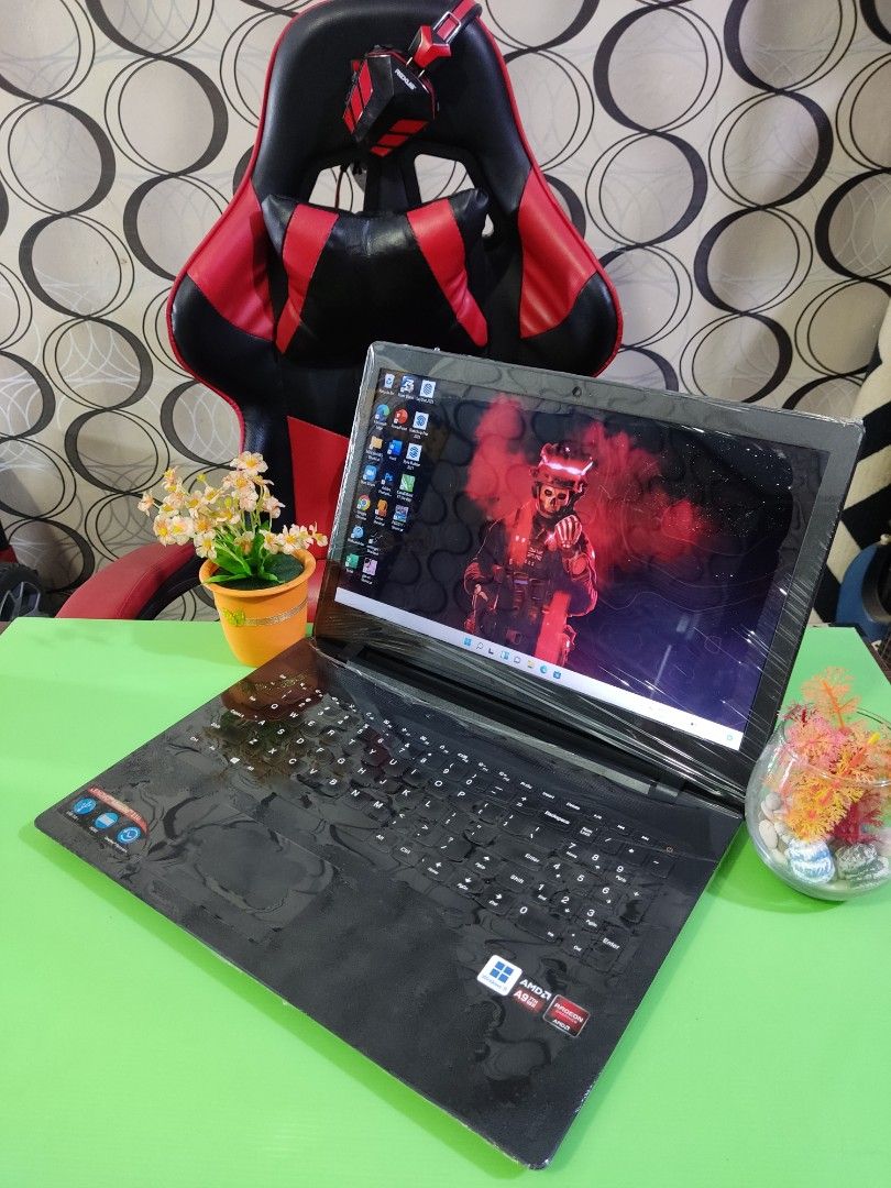 Laptop Lenovo Ideapad 110 AMD A9 Ram 8GB SSD 256GB Dual VGA Radeon R5 ...