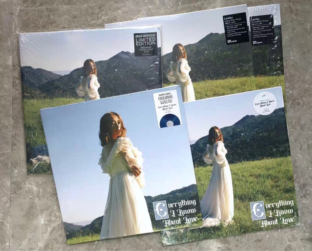 LAUFEY - EVERYTHING I KNOW ABOUT LOVE VINYL LP, Hobbies & Toys, Music & Media, Vinyls on Carousell