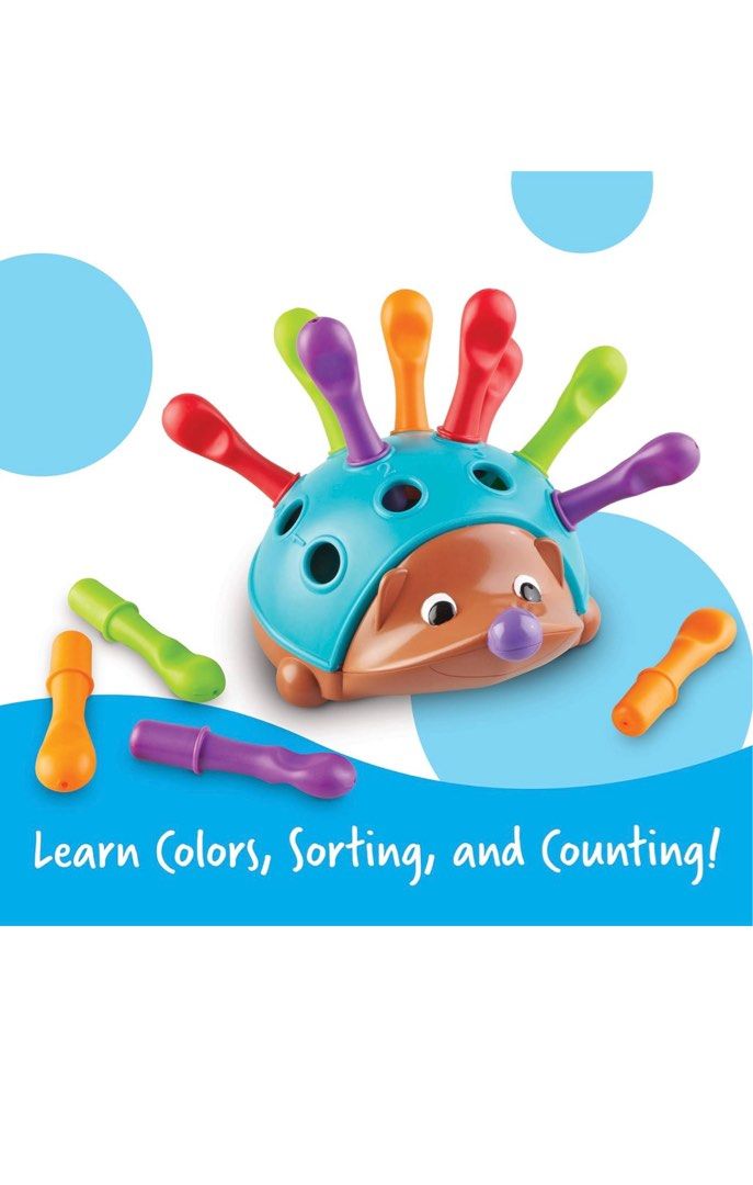 Learning Resource Hedgehog, Hobbies & Toys, Toys & Games on Carousell