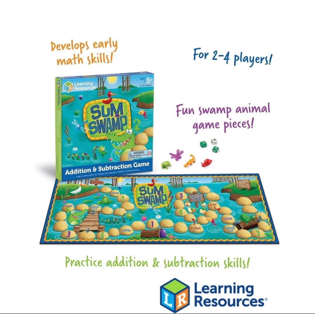 Learning Resources Sun Swamp Game, Hobbies & Toys, Toys & Games on ...