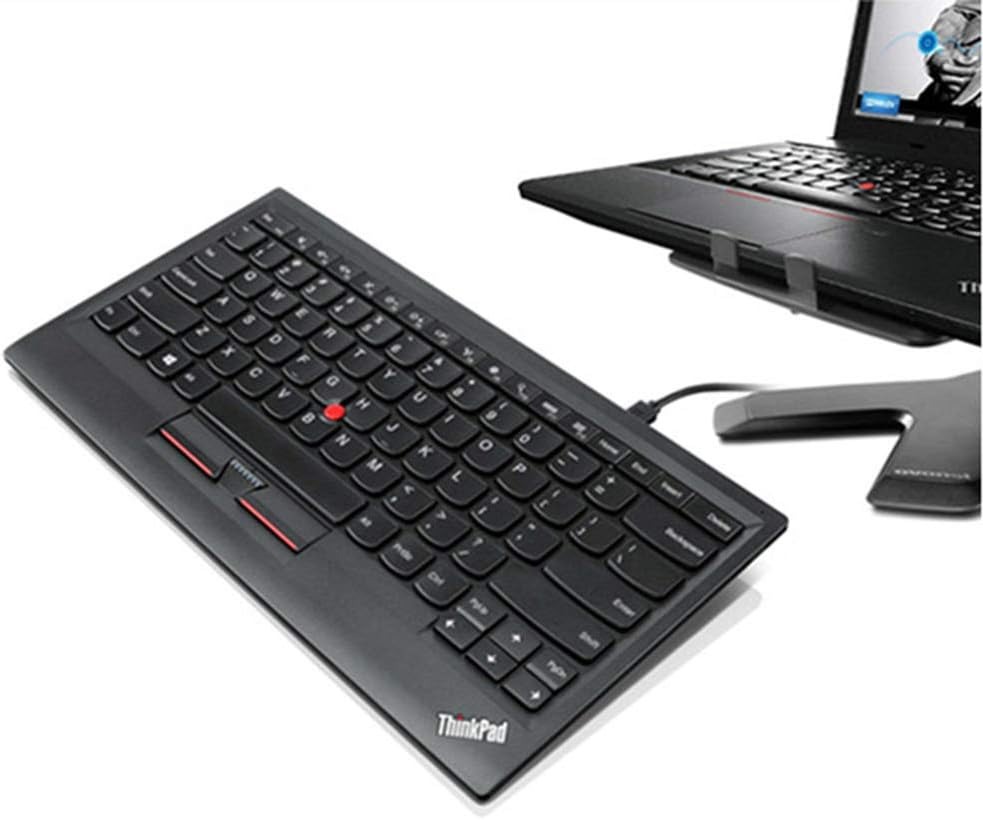 LENOVO 0B47190 Wired USB Keyboard | ThinkPad Compact USB Keyboard with ...