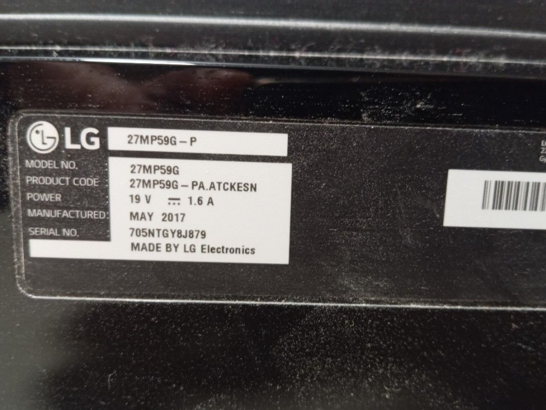 LG Monitor IPS, Computers & Tech, Parts & Accessories, Monitor Screens ...