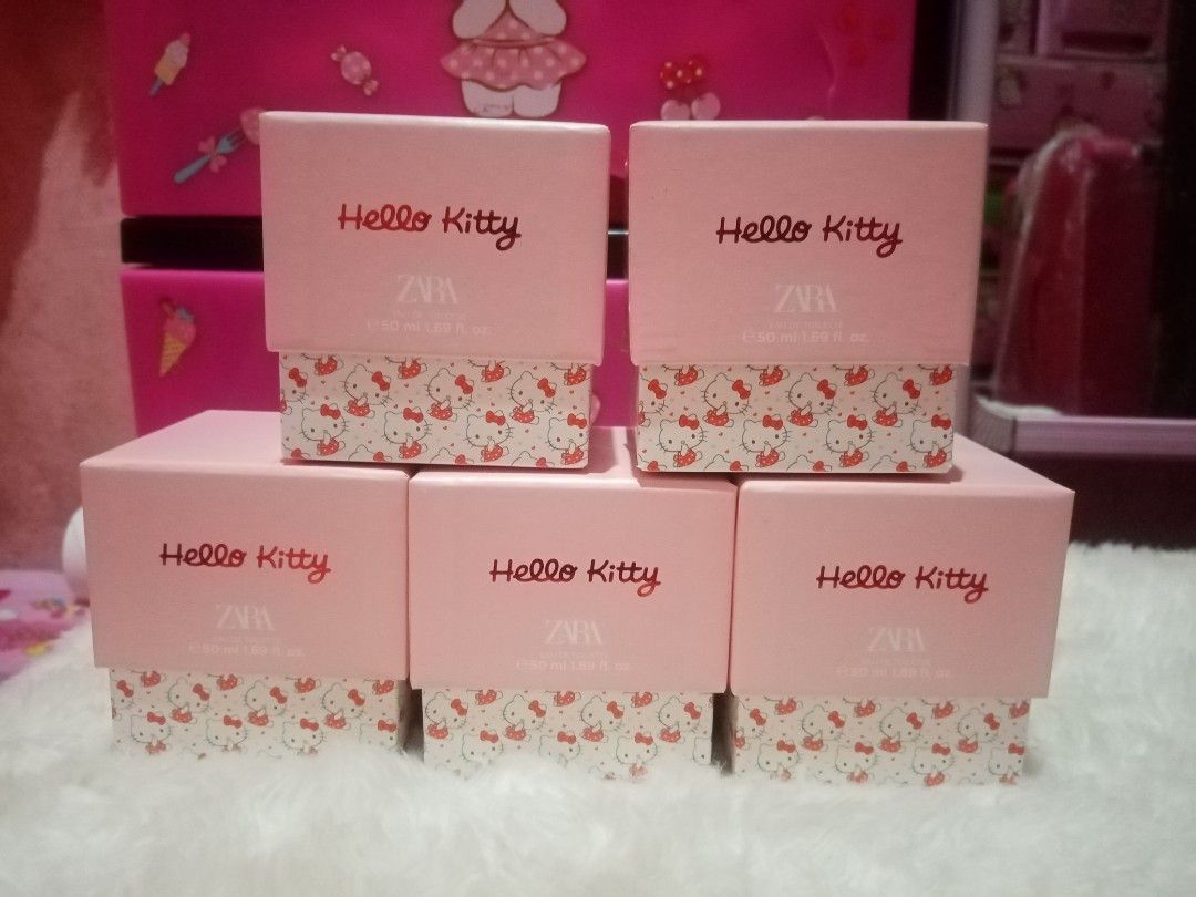 LIMITED EDITION ZARA HELLO KITTY PERFUME, Beauty & Personal Care ...