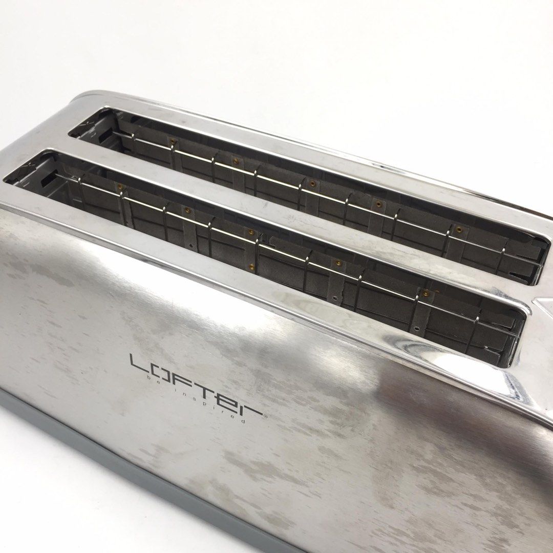 LOFTER Stainless Steel 4-Slice Long Toaster, TV & Home Appliances ...
