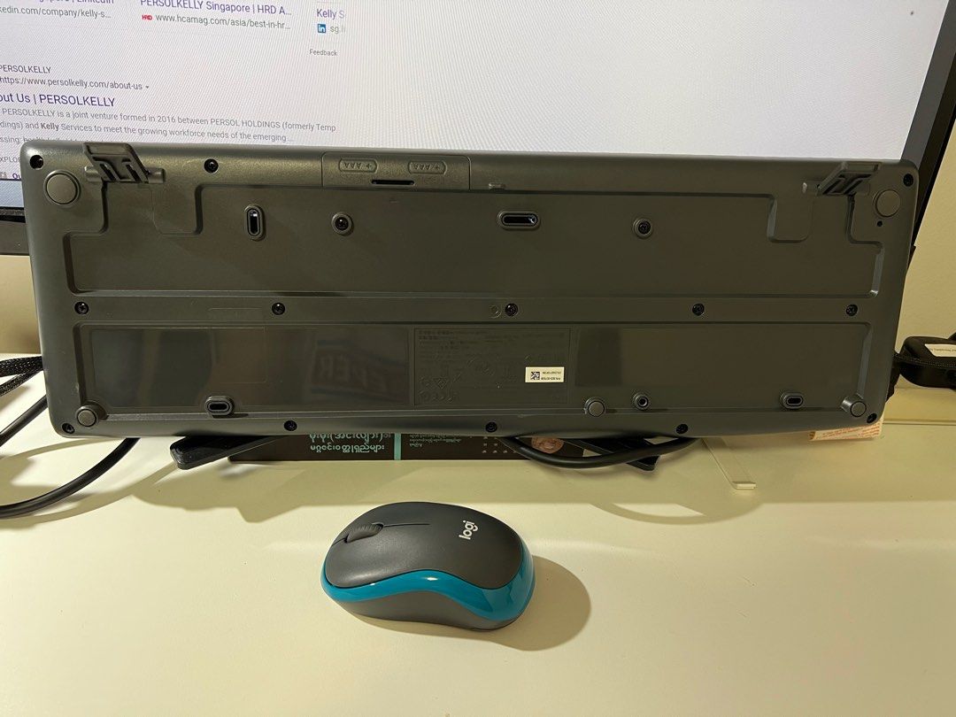 Logitech Wireless Keyboard And Mouse Mk275 Computers And Tech Parts And Accessories Computer