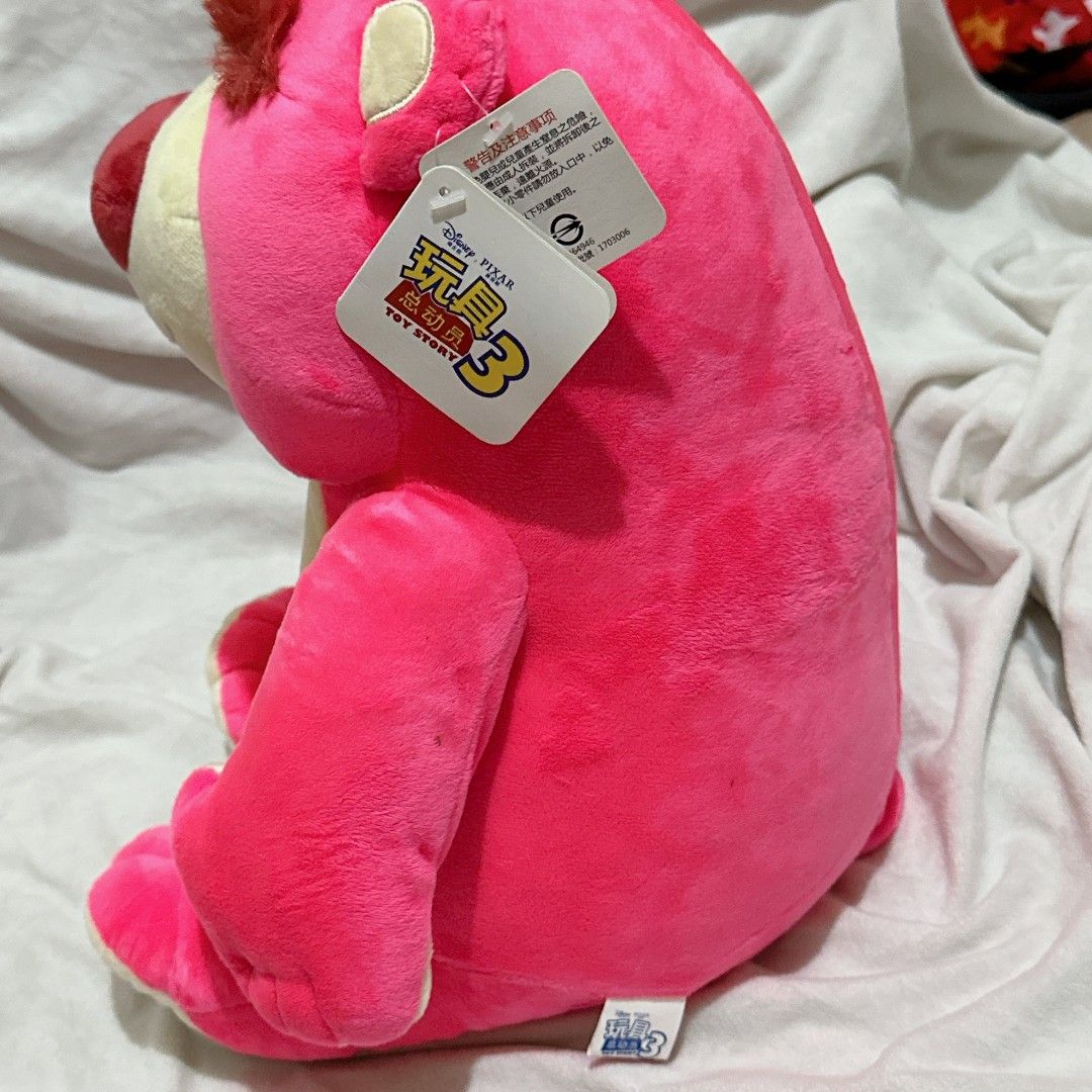 LOTSO TOY STORY 3 DISNEY PIXAR CHINA WITH TAGS PLUSH TOY BIG, Hobbies ...