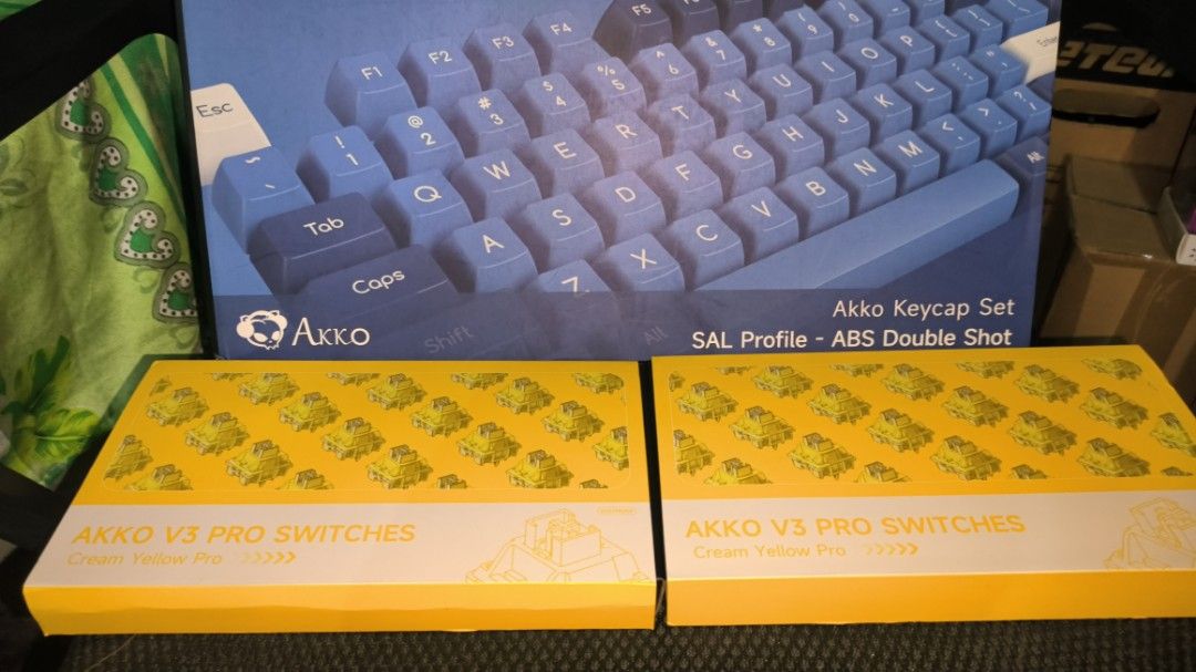 LT84 w/ AKKO Ocean Star keycaps, Computers & Tech, Parts & Accessories ...