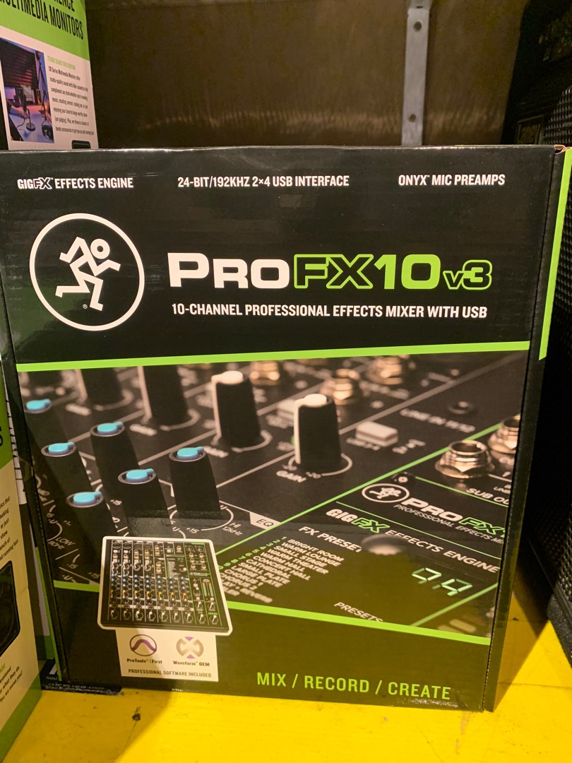 Mackie ProFX10v3 10-channel Mixer with USB and Effects (clearance ...