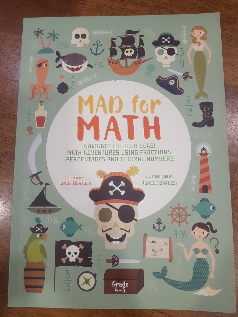 Mad for Maths (grade 4-5), Hobbies & Toys, Books & Magazines, Assessment Books on Carousell