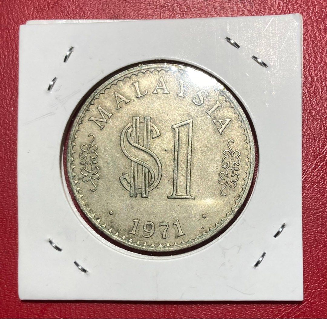 Malaysia 1 Ringgit Coin ( 1971), Hobbies & Toys, Collectibles ...