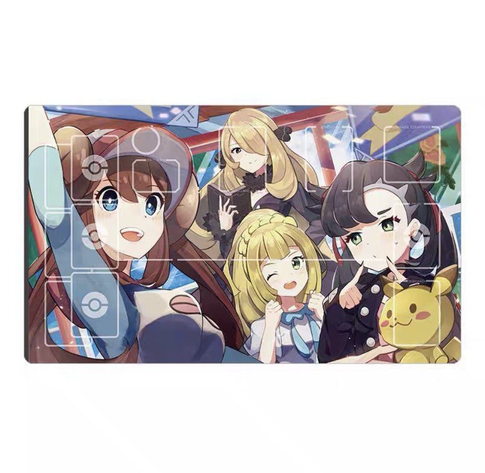 Marnie playmat pokemon, Hobbies & Toys, Memorabilia & Collectibles, Fan ...
