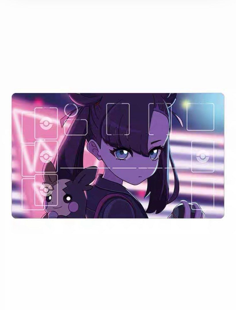 Marnie playmat pokemon, Hobbies & Toys, Memorabilia & Collectibles, Fan ...