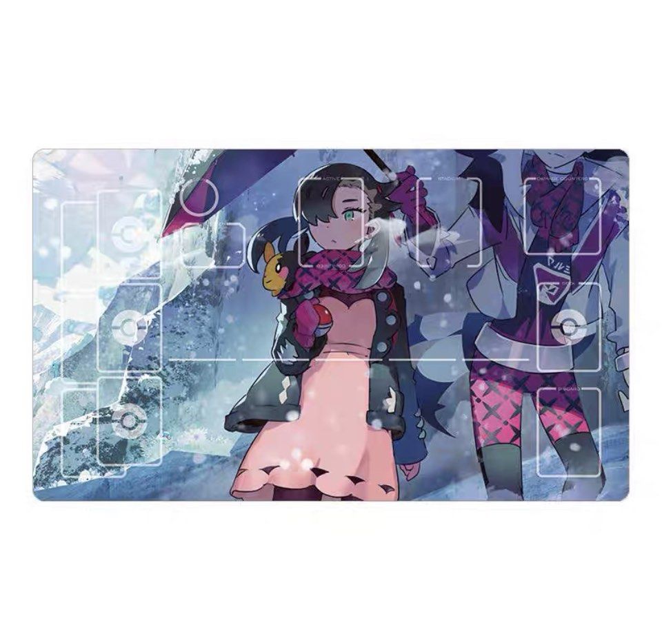 Marnie playmat pokemon, Hobbies & Toys, Memorabilia & Collectibles, Fan ...