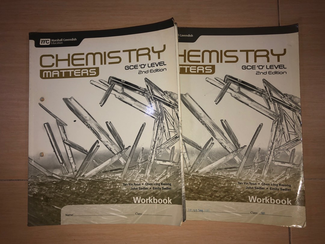 Marshall Cavendish Chemistry matters workbook, Hobbies & Toys, Books ...
