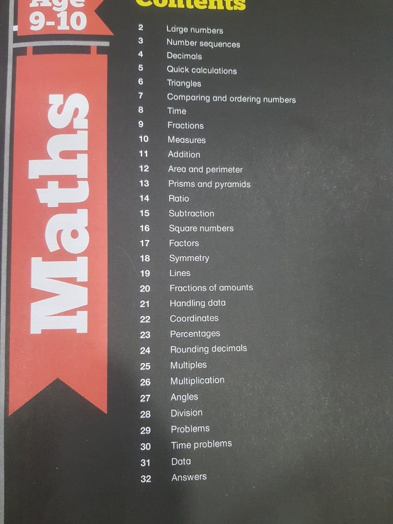 Maths Make it Easy (9-10years old), Hobbies & Toys, Books & Magazines ...