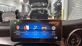 Mercedes W204 C180 C200 Android Player and Reverse Camera Installation ...