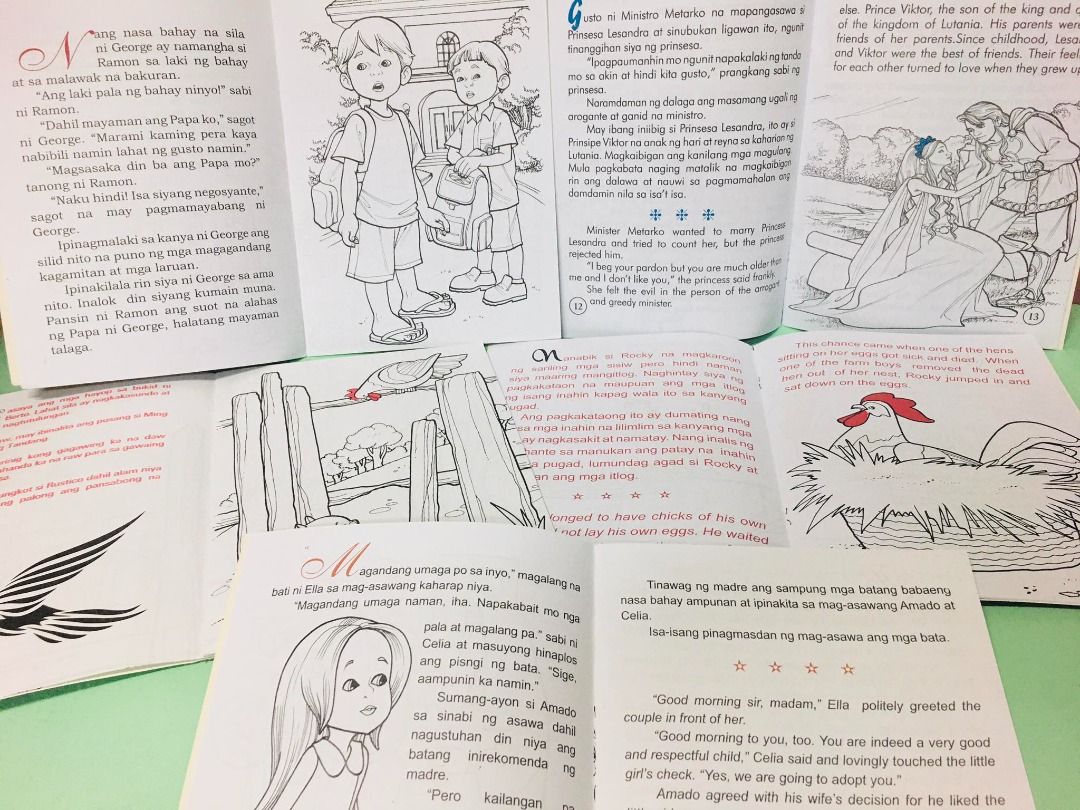 Mga Kwentong Pambata Bundle 2 (5 books), Hobbies & Toys, Books ...