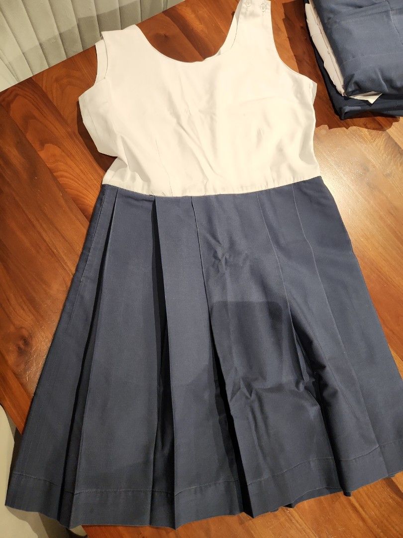 MGS school uniform pinafore, Everything Else on Carousell