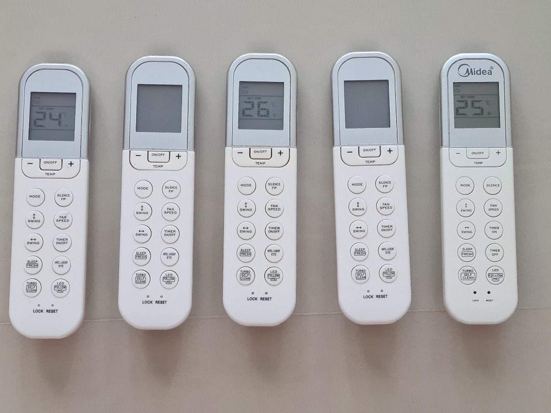 Midea aircon remote control model RG36F/BGEF, TV & Home Appliances, Air ...
