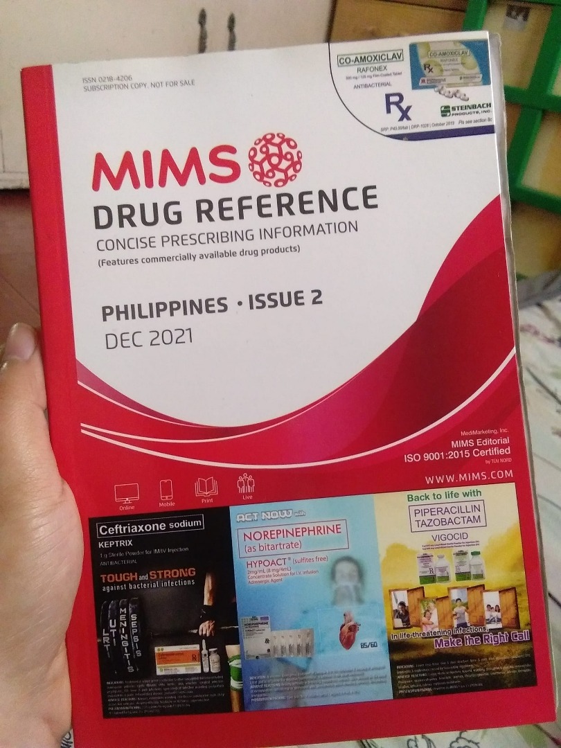 MIMS Drug reference, Hobbies & Toys, Books & Magazines, Textbooks on ...