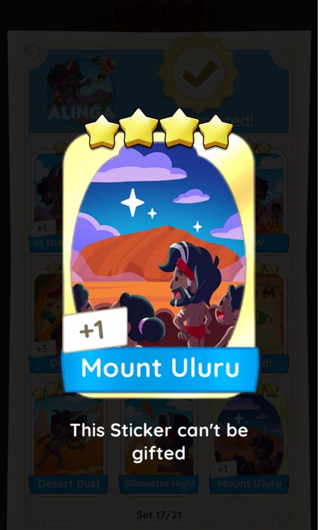 Mount Uluru Monopoly Go, Video Gaming, Gaming Accessories, Game Gift ...