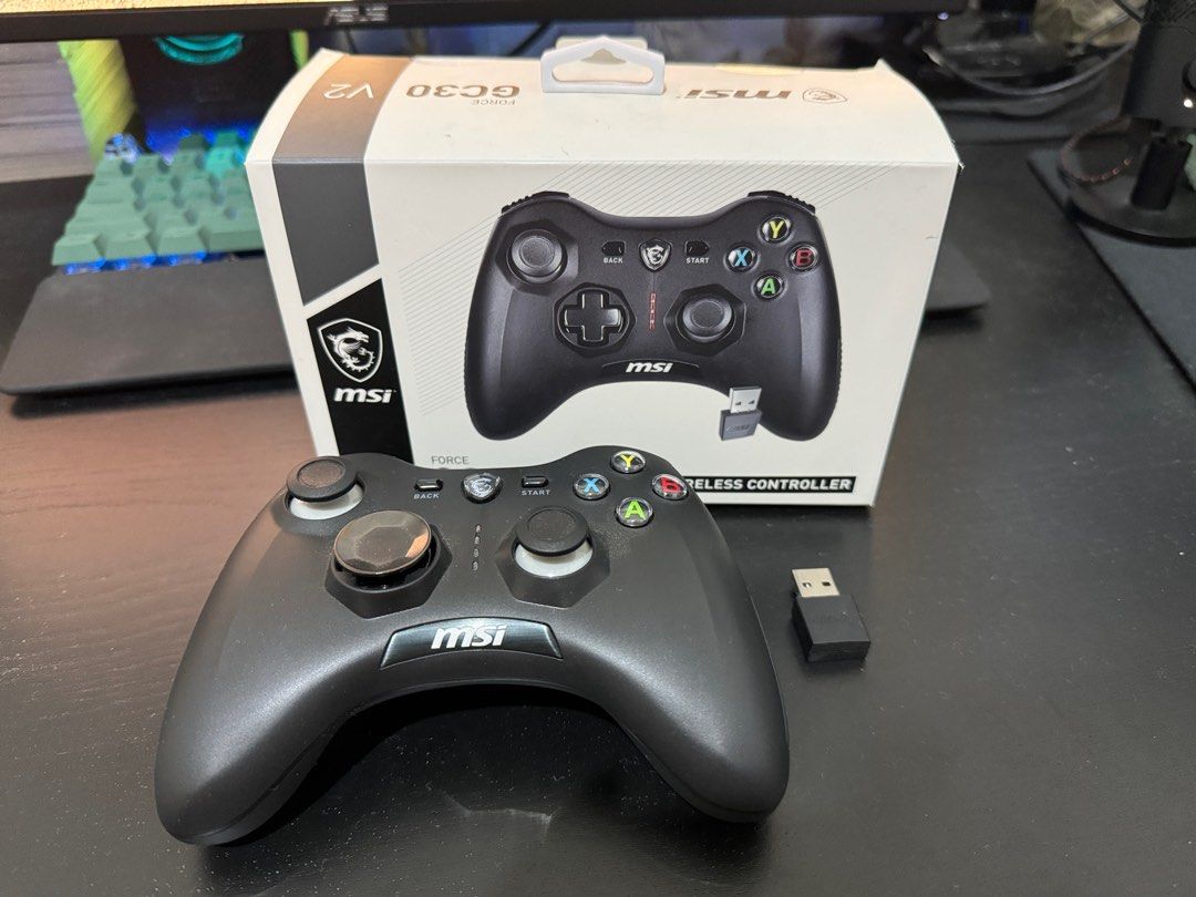 MSI GC30 V2 Controller Wireless, Video Gaming, Gaming Accessories ...