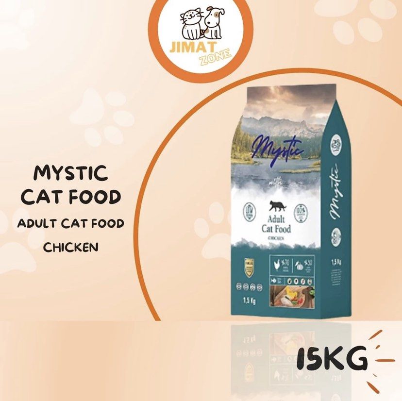 Mystic Super Premium Cat Food, Pet Supplies, Pet Food on Carousell