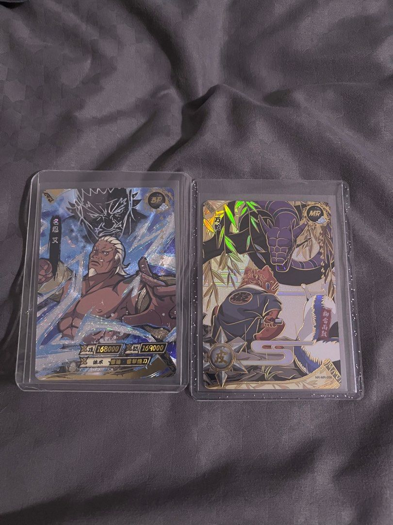 Naruto Kayou CCG NR Sakura & BP Raikage, Hobbies & Toys, Toys & Games ...