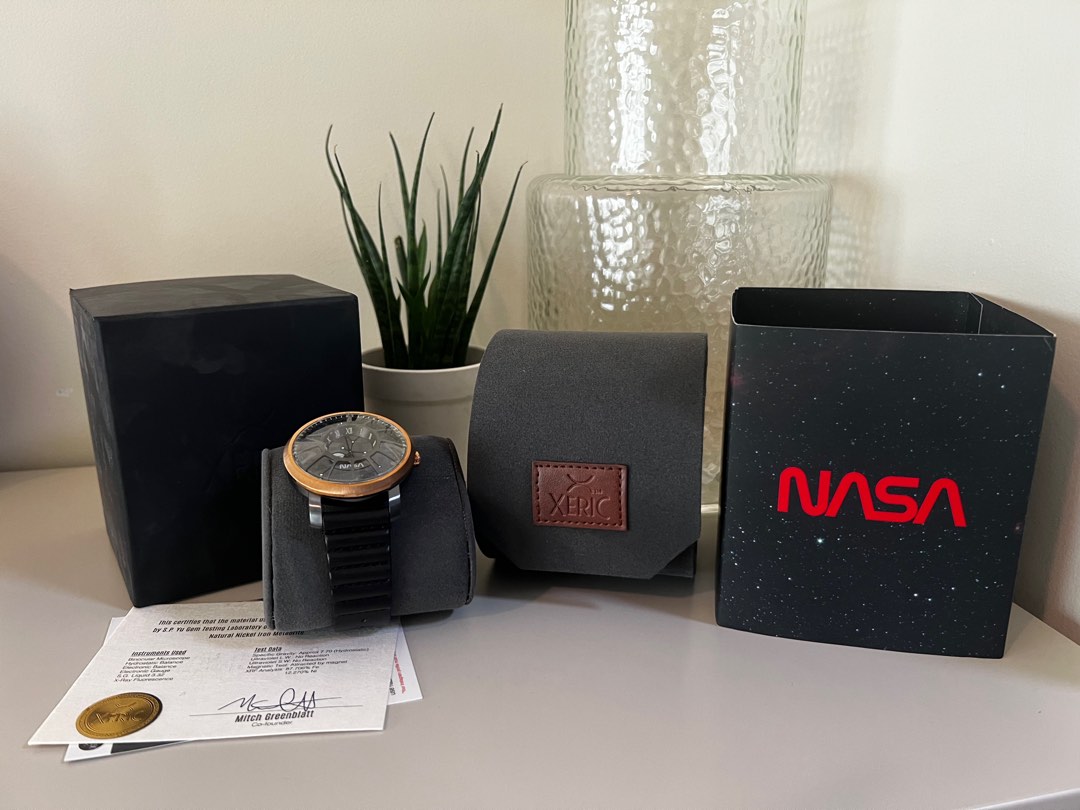 NASA Xeric Automatic Meteorite Watch, Men's Fashion, Watches ...