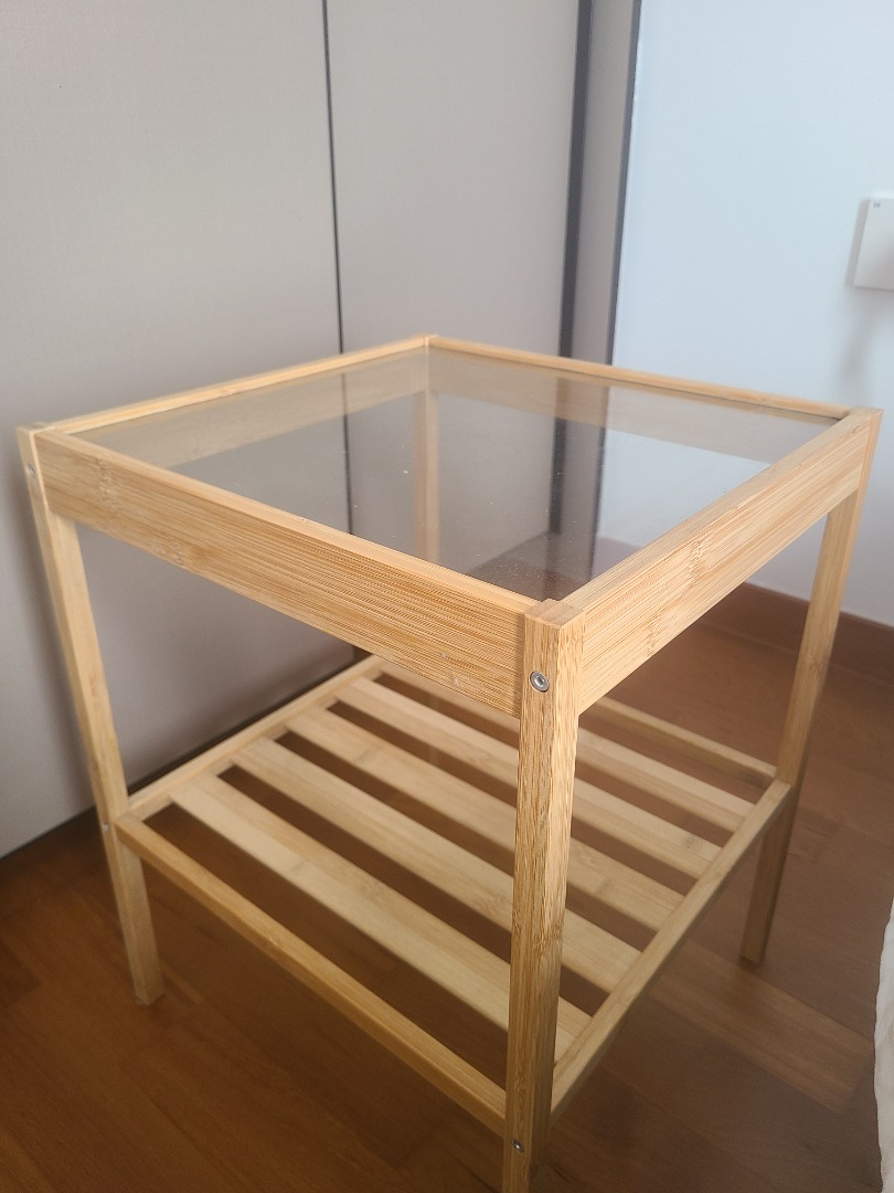 Nesna Ikea bed table, Furniture & Home Living, Furniture, Tables & Sets ...