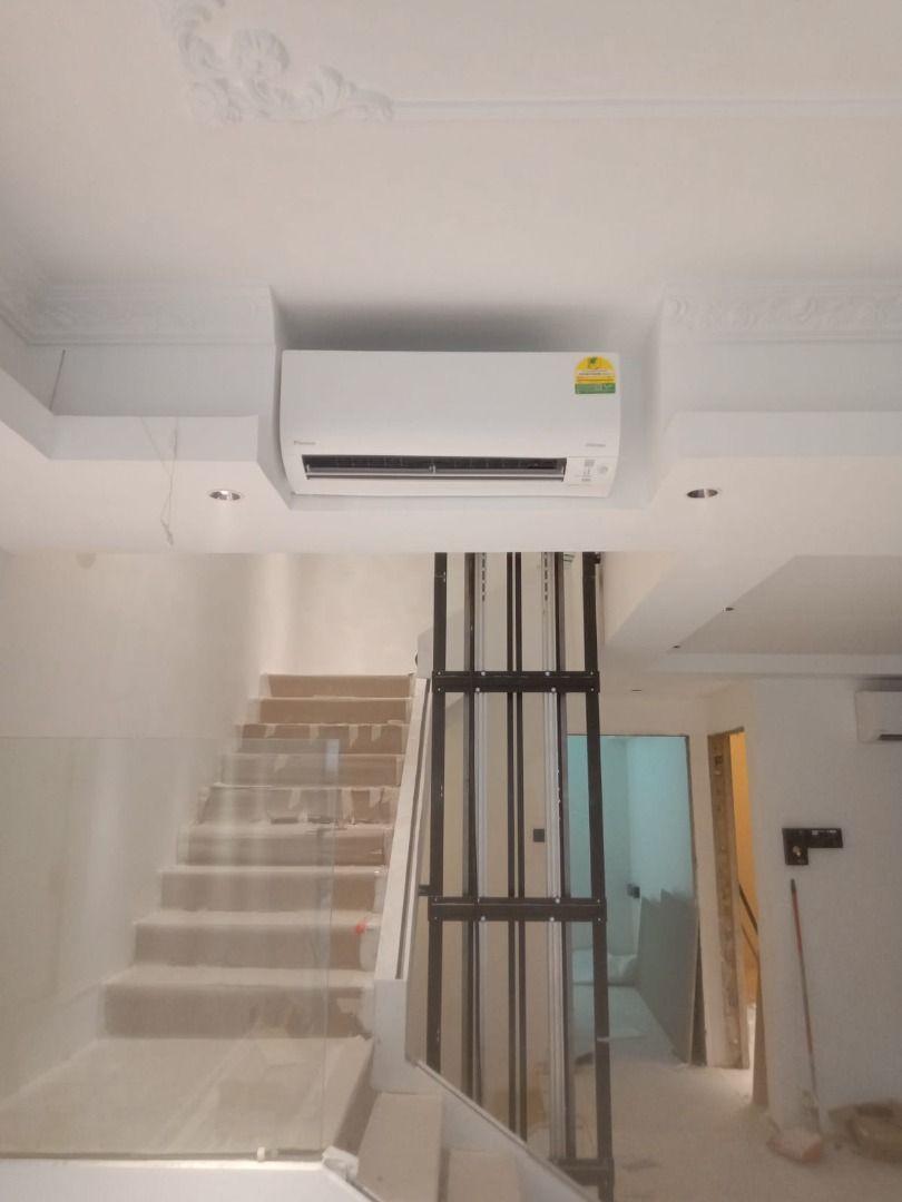 New aircon system duct installation , Home Services, Aircon Services ...