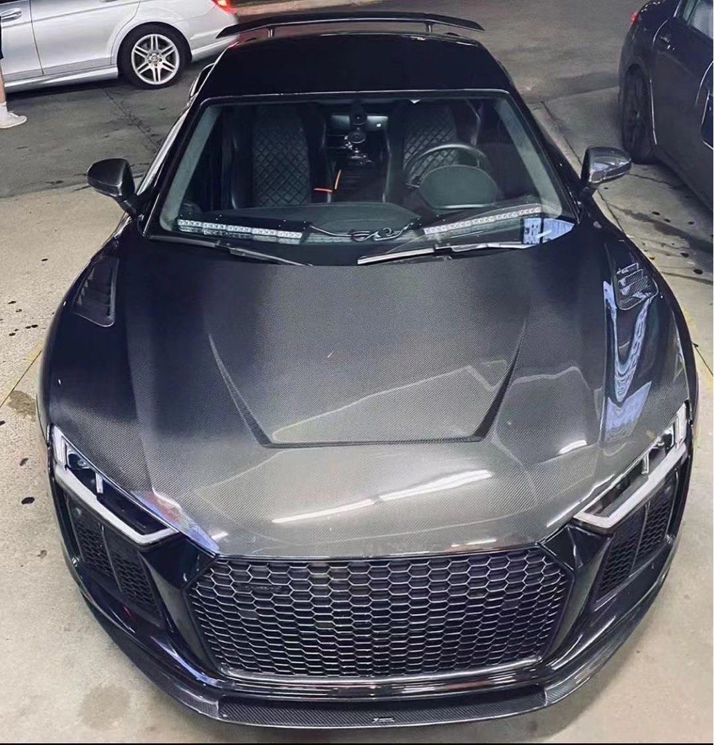 New Facelift Audi R8 1016 CF Bonnet, Car Accessories, Accessories on ...