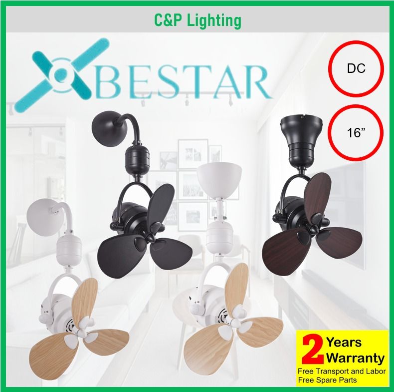 [New Launch] Bestar Duo 16" Corner Fan with Wall / Ceiling Mount with ...