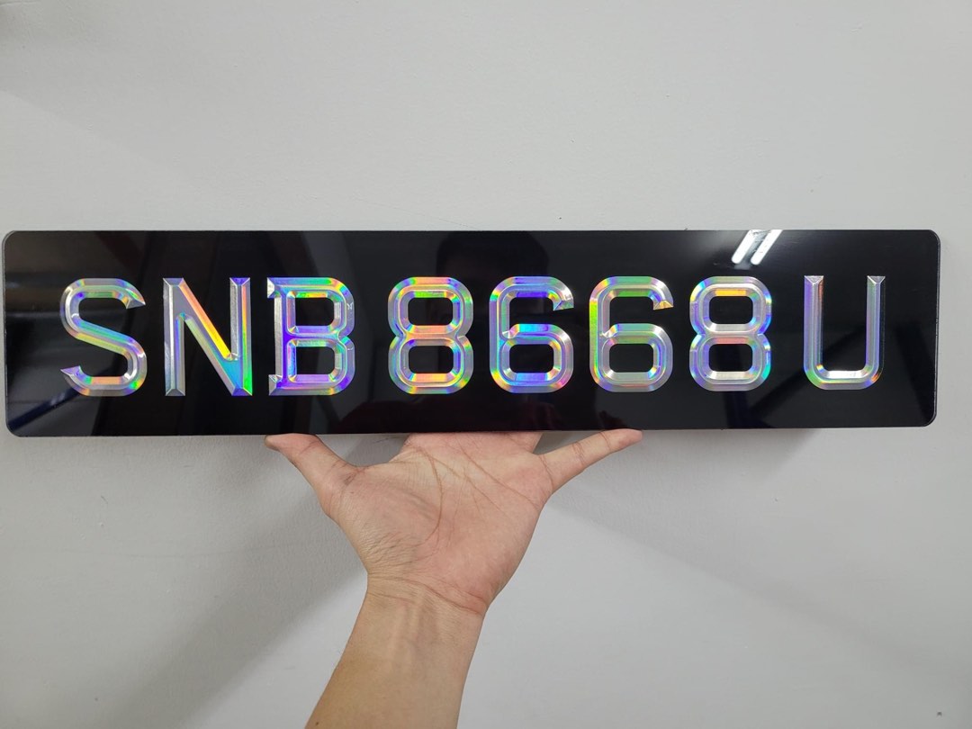 Nice Number Plate very huat $, Car Accessories, Car Plates on Carousell